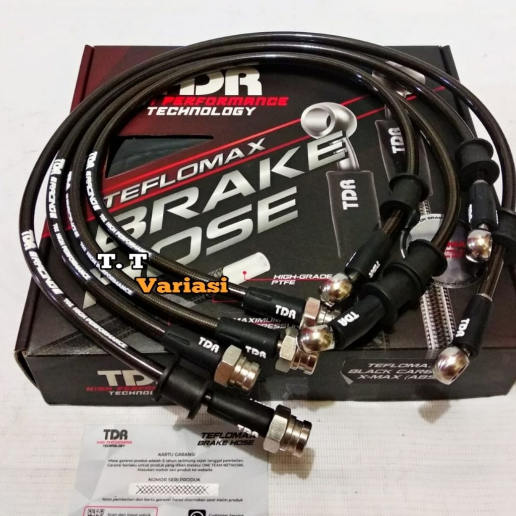 Jual Selang Rem TDR Xmax 250 ABS Teflomax TDR Racing | Shopee Indonesia