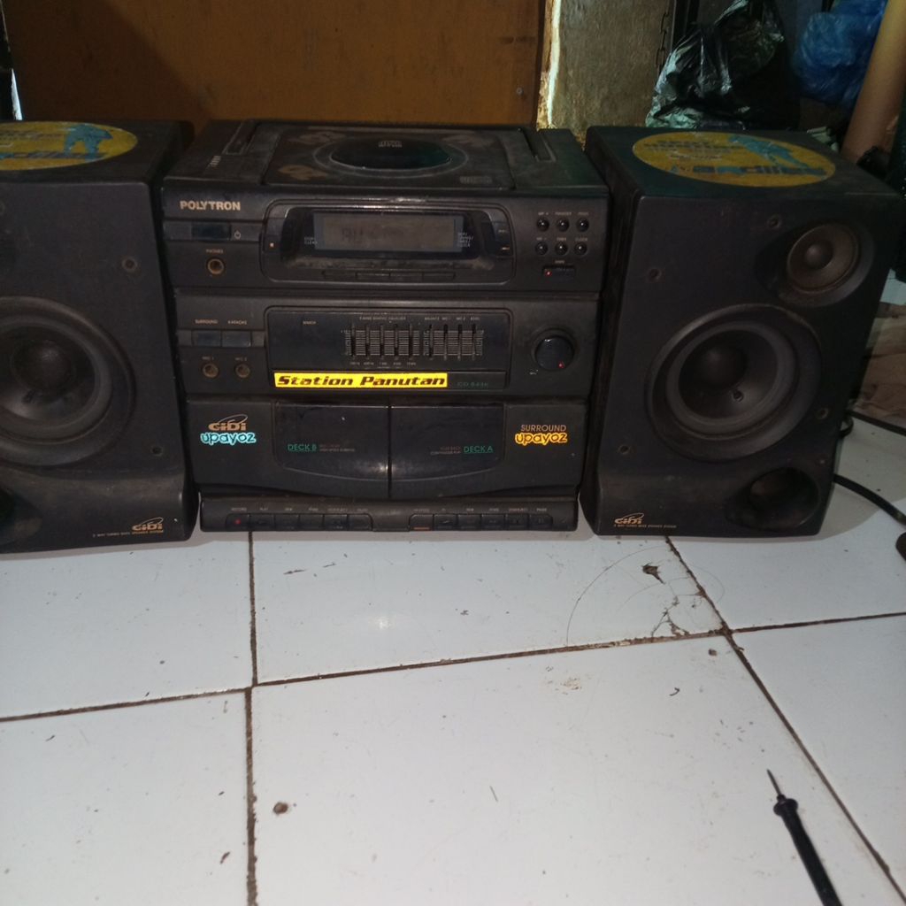 Jual radio polytron hitam VCD | Shopee Indonesia