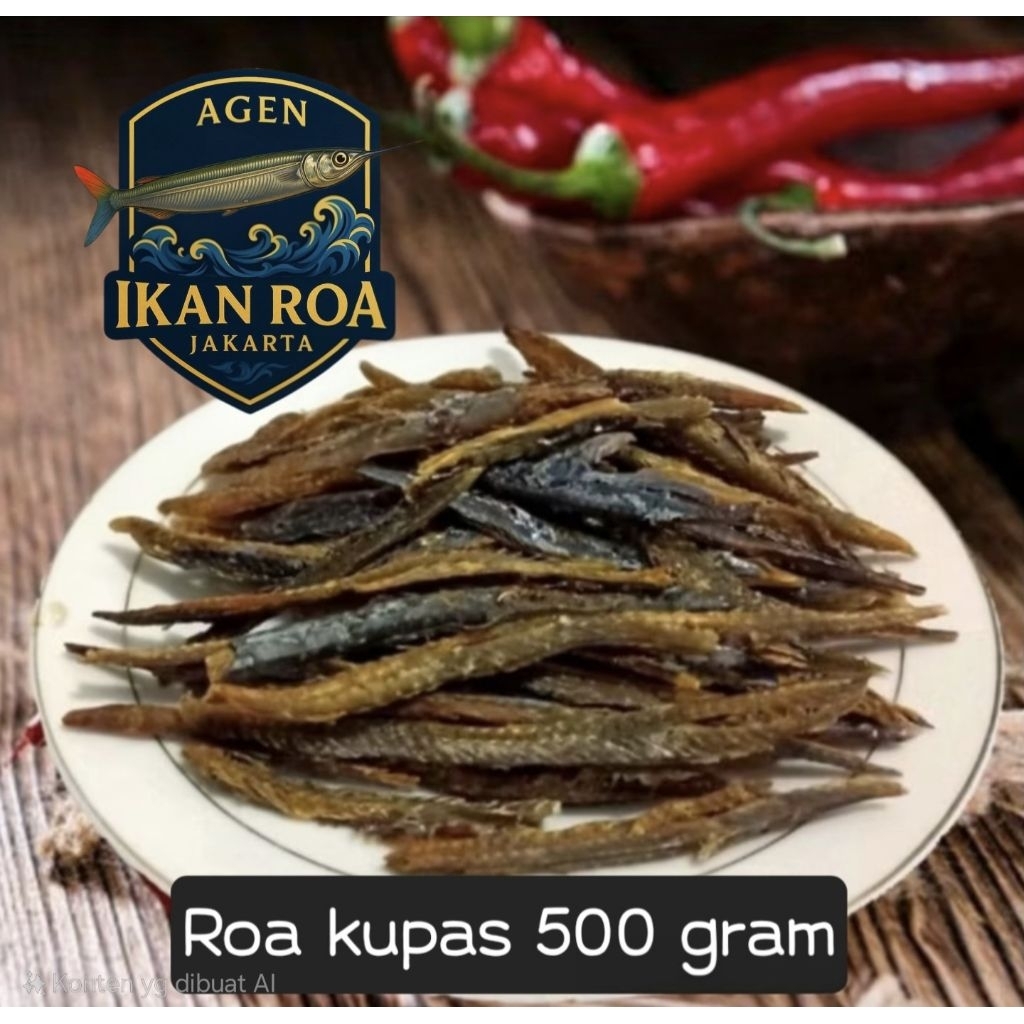 Jual Ikan Roa asap Kupas daging punggung berat 500 gram tanpa tulang ...