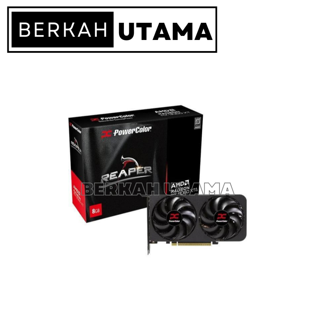 Jual POWERCOLOR AMD RADEON RX 9060 XT REAPER OC 8GB GDDR6 | Shopee ...
