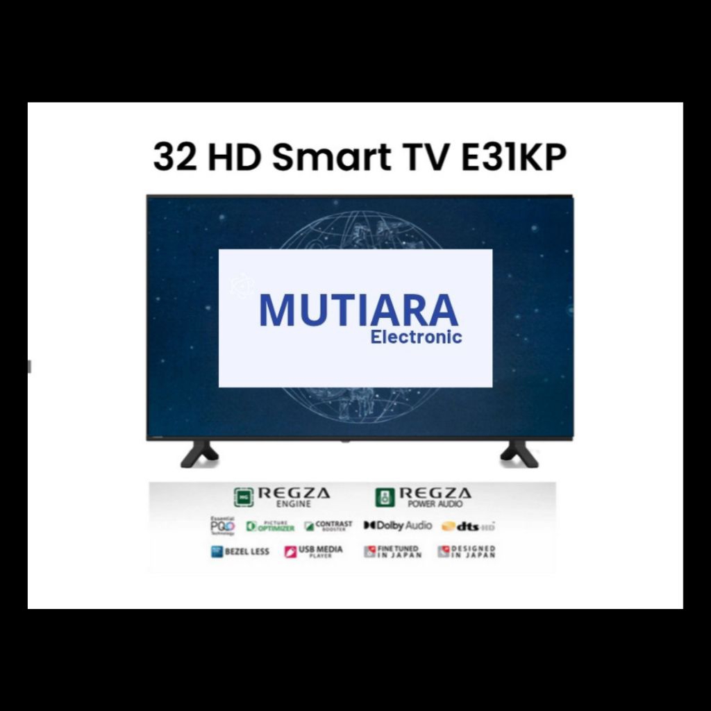 Jual TOSHIBA 32E31KP SMART TV HD READY 32 INCH | Shopee Indonesia