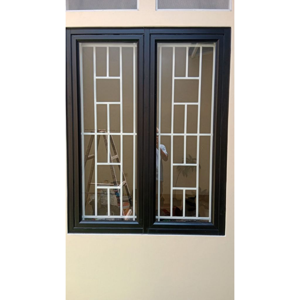 Jual teralis besi jendela minimalis uk-10x30 bisa costum ukuran dan ...