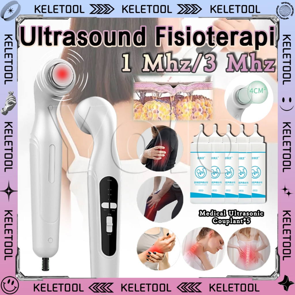 Jual Portable Ultrasound Fisioterapi 1Mhz/3Mhz Ultrasound Pain Relief ...