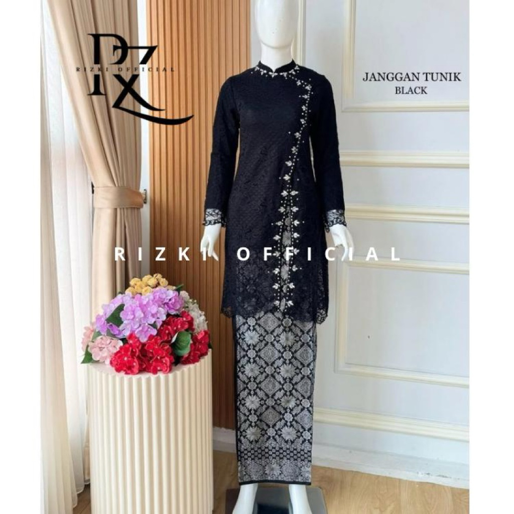 Jual SET / ATASAN KEBAYA TUNIK PAYET BROKAT MODERN WISUDA PESTA ...