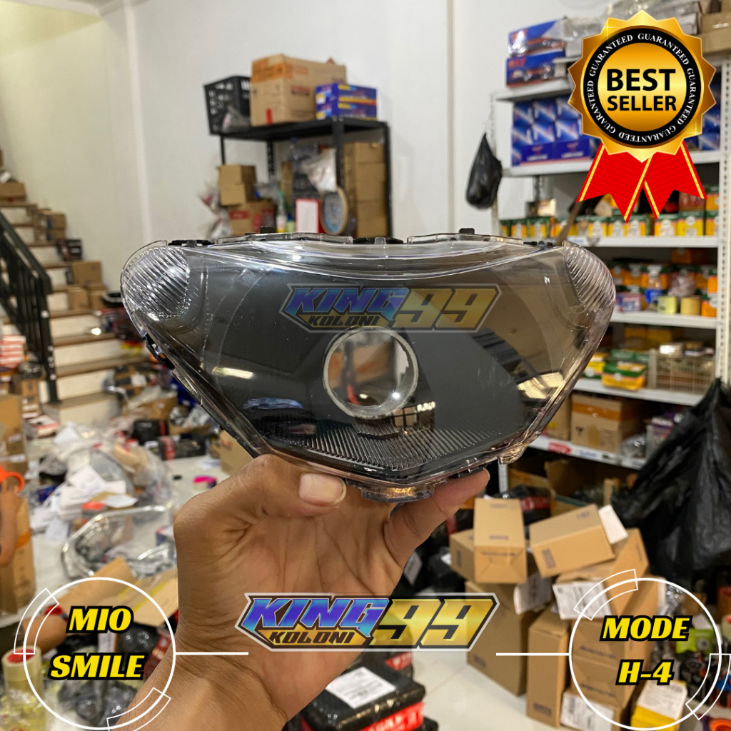 Jual REFLEKTOR YAMAHA CUSTOM H4 MIO SPORTY MIO SMILE VEGA LAMA FIZR ...