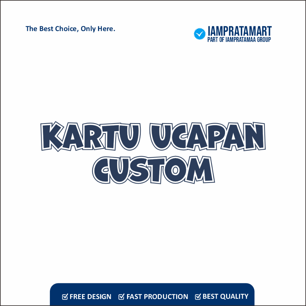 Jual KARTU UCAPAN CUSTOM | Shopee Indonesia