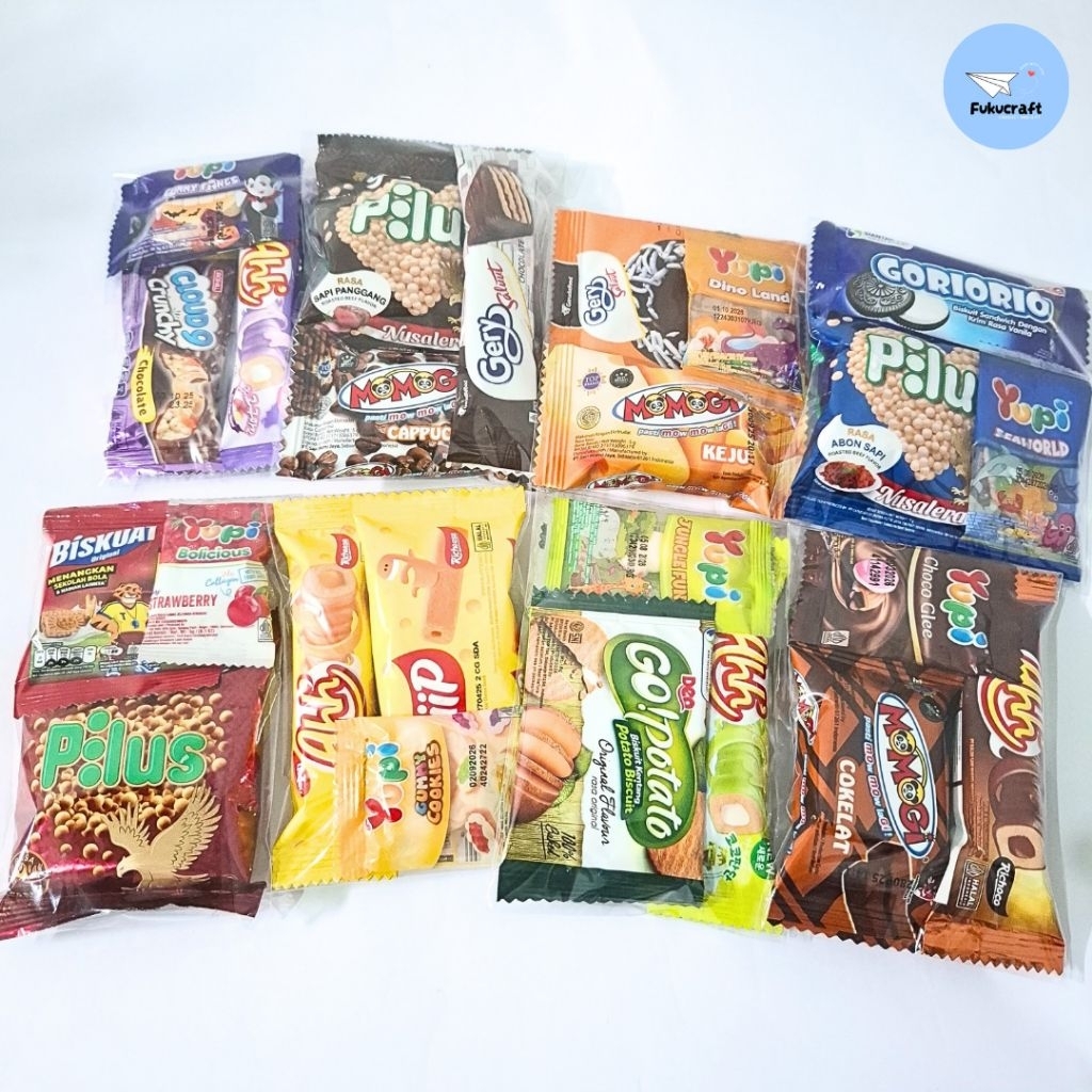 Jual [Beli 20 gratis 1]Mini Gift Snack Gift Paket Snack Hampers Snack ...