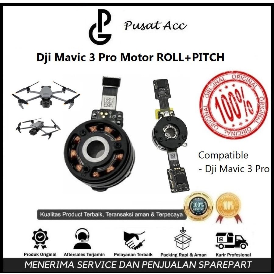 Jual Dji Mavic 3 Pro ROLL MOTOR + PITCH - Dji Mavic 3 Pro Motor ROLL ...