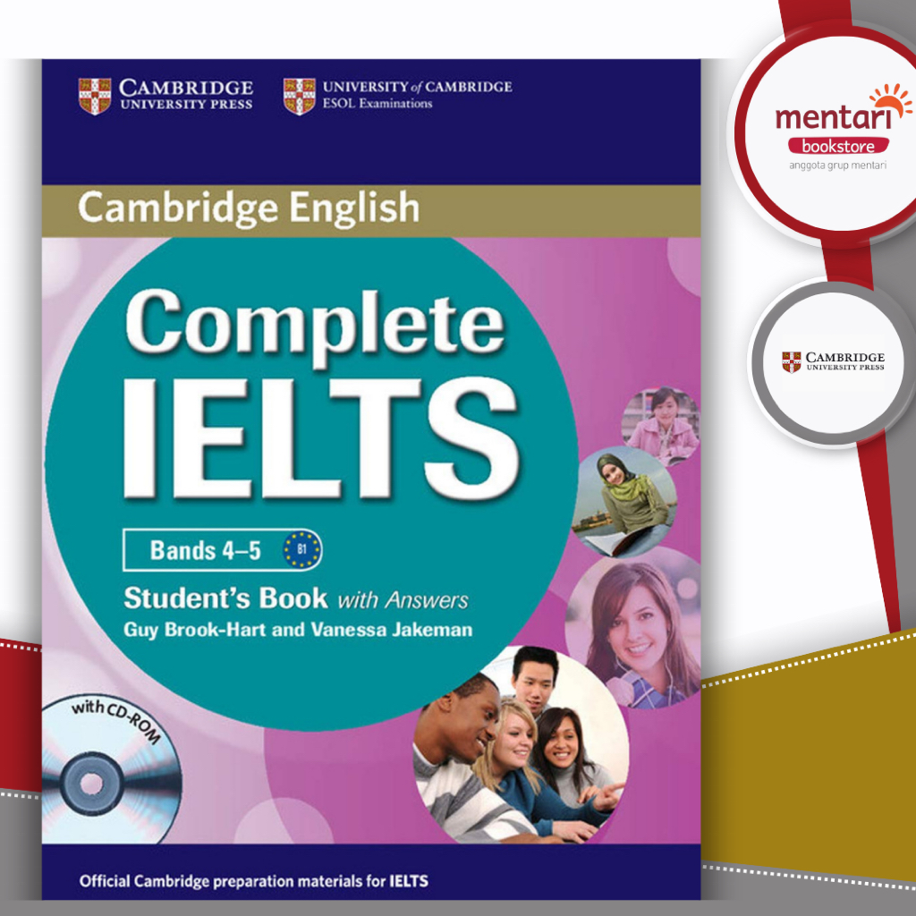 Jual Complete IELTS Student Book With Audio CD + Answer | Shopee Indonesia