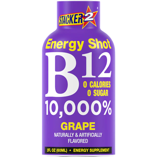 Jual Stacker Extreme Energy Shot B12 10000 Percent 60 mL – Suplemen ...
