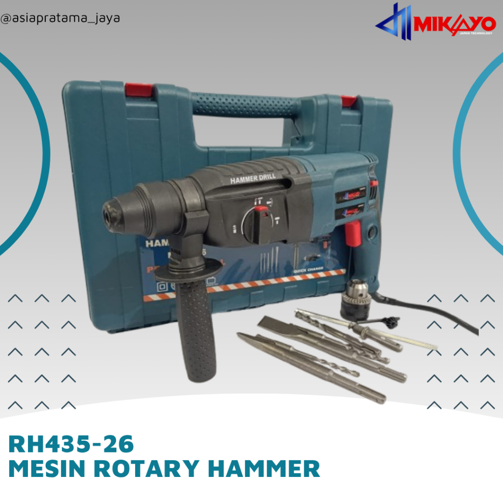 Jual Rotary Hammer Mesin Bor Bobok Beton SDS Plus Rotary Hammer bobok 3 ...