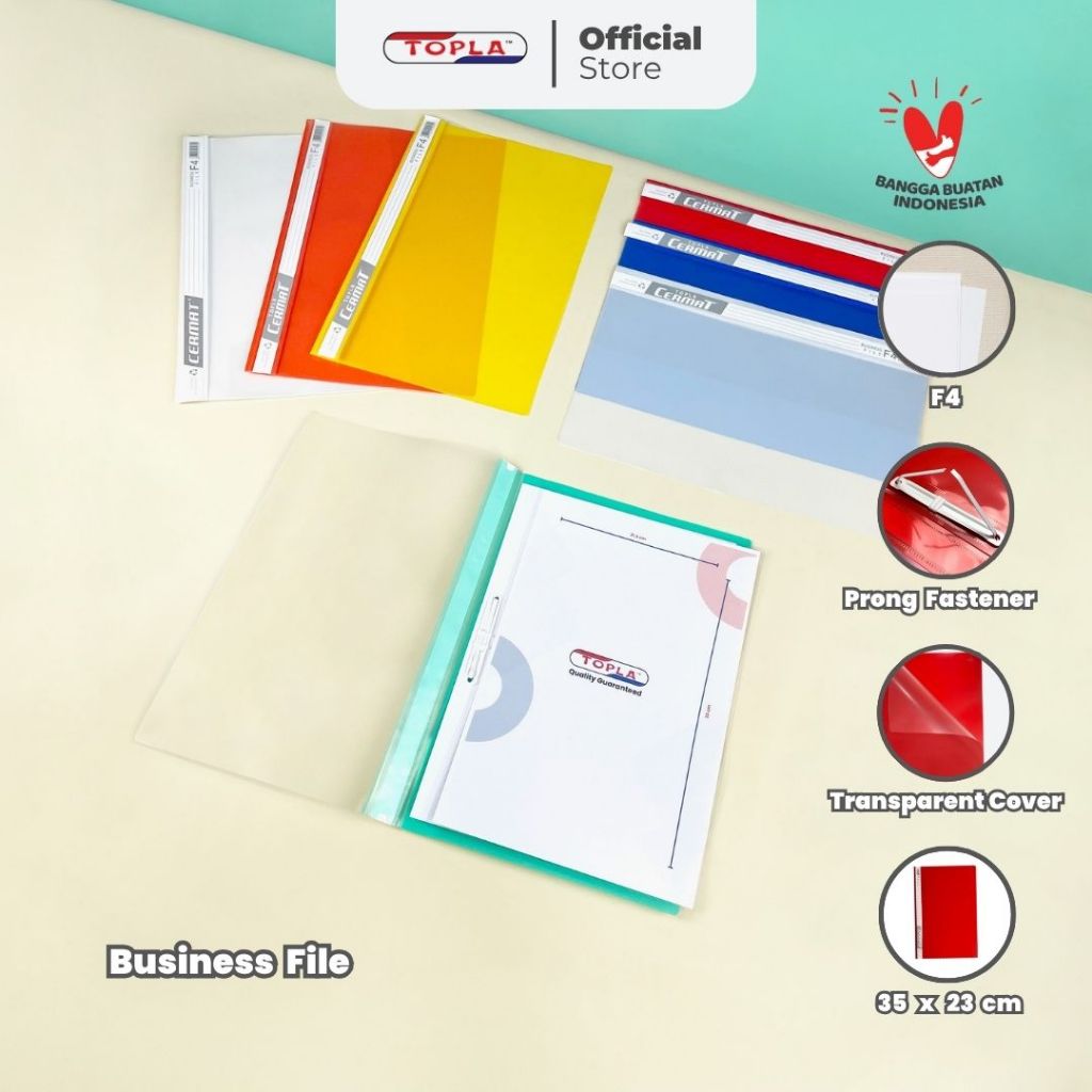 Jual TOPLA Bisnis File Cermat Non Pocket Map Snail Snailhecter Map ...