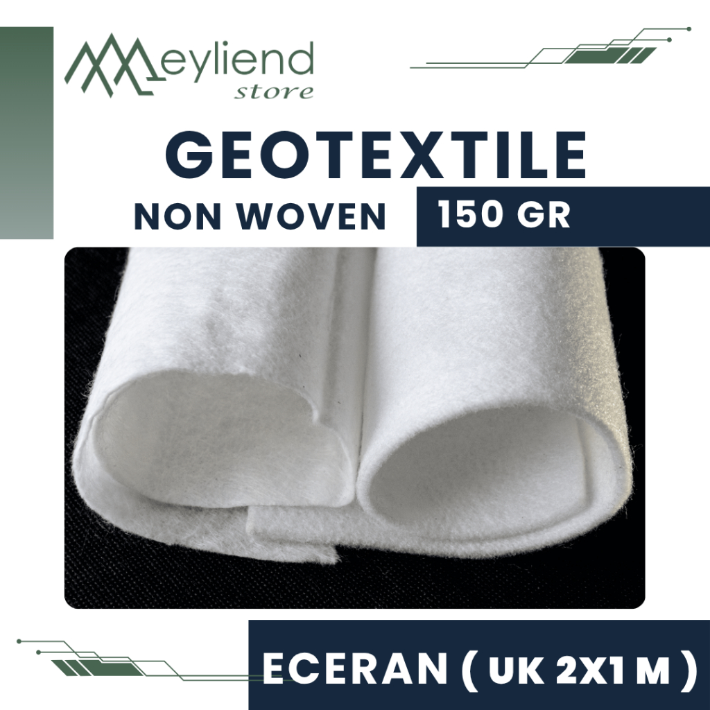 Jual Geotextile 150 Eceran 2x1m untuk Resapan |Kain Curing Beton 150 ...