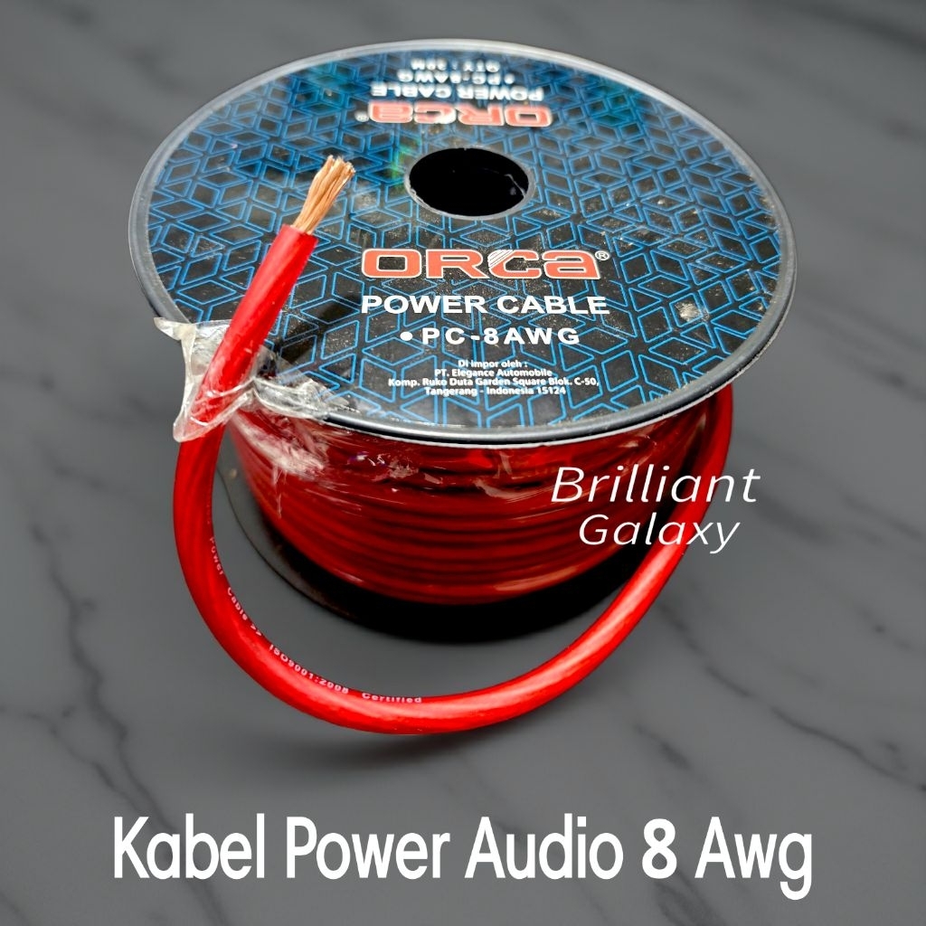 Jual Kabel Power Audio 8 AWG | Shopee Indonesia