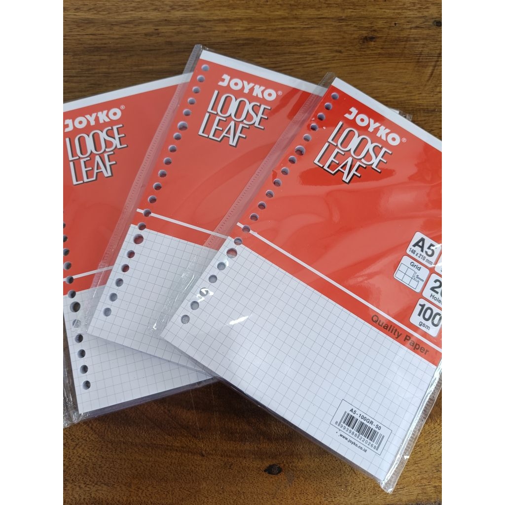 Jual ISI BINDER KOTAK-KOTAK / MOTIF GRID JOYKO A5 - 50 LEMBAR, | Shopee ...