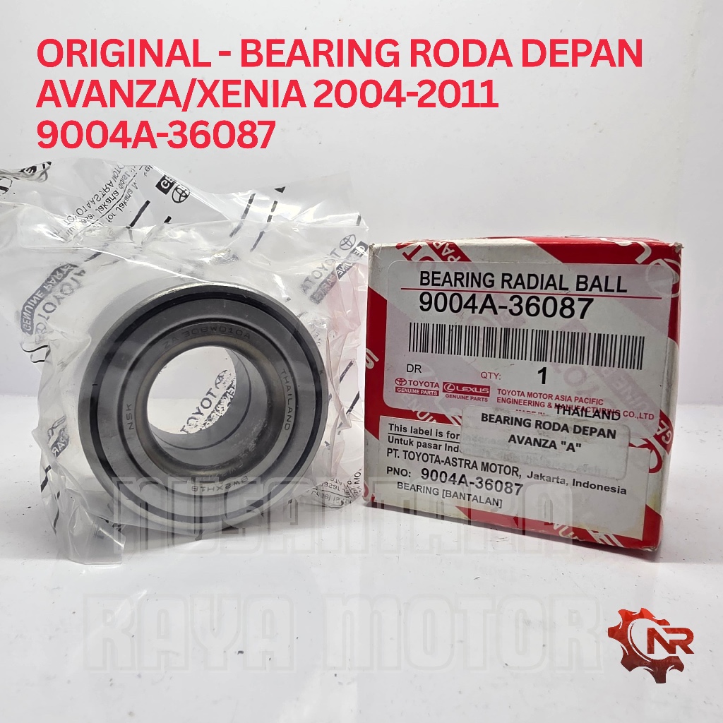 Jual Bearing Laher Roda Depan Avanza/ Xenia 2004-2011 ORIGINAL (9004A ...