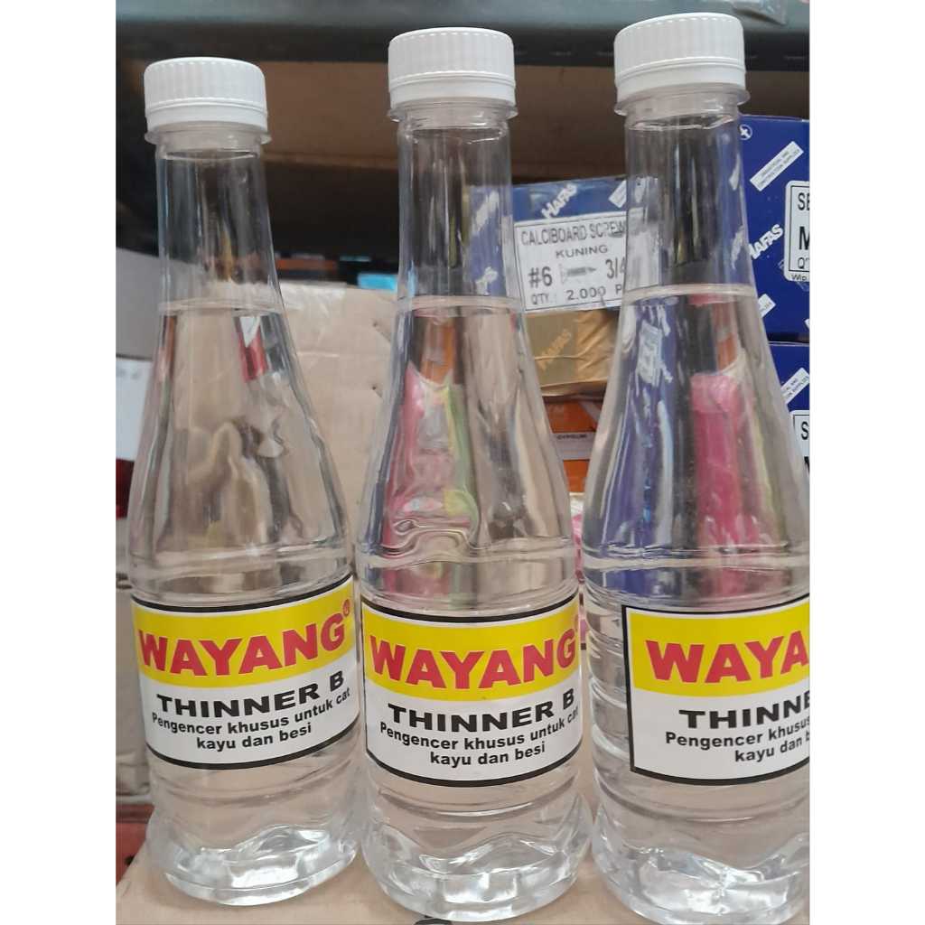 Jual Pengencer Cat Thinner B Wayang | Shopee Indonesia