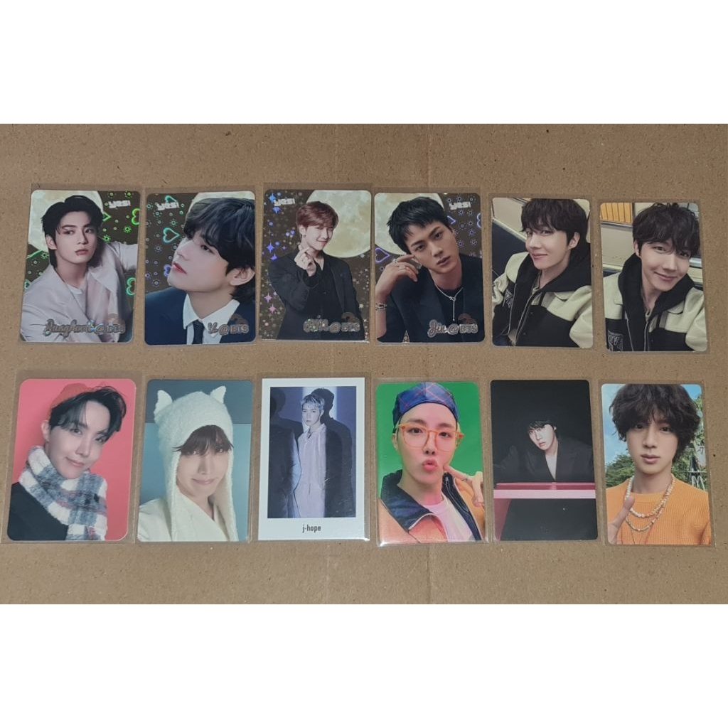 Jual (Ready Stock) Official Photocard BTS RM,Jin,Jhope,V,JK | Baca ...