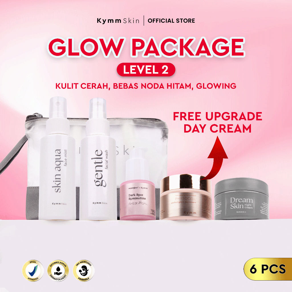 Jual KYMM SKIN [GET 5 PCS][ Free Pouch + Upgrade Day Cream Phytocel ...