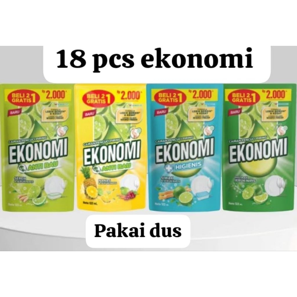 Jual PROMO ISI 18 PCS EKONOMI SABUN CUCI PIRING CAIR kemasan 2000an ...