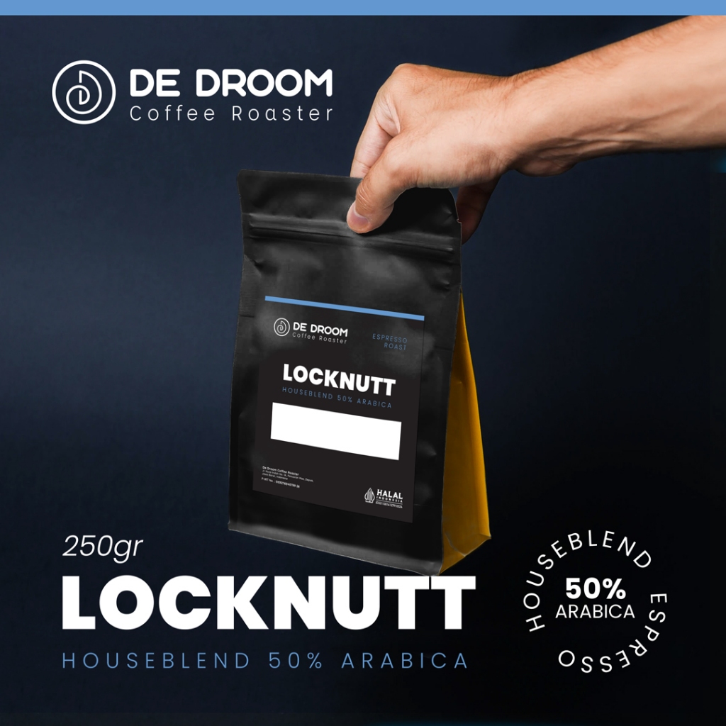 Jual De Droom - LOCK NUTT HOUSEBLEND - Sample Pack Biji Kopi Espresso ...