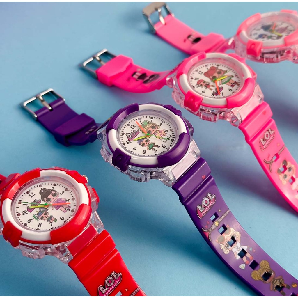 Jual Jam Tangan Anak Melodi Analog Cewek LOL Suprise M36 | Shopee Indonesia