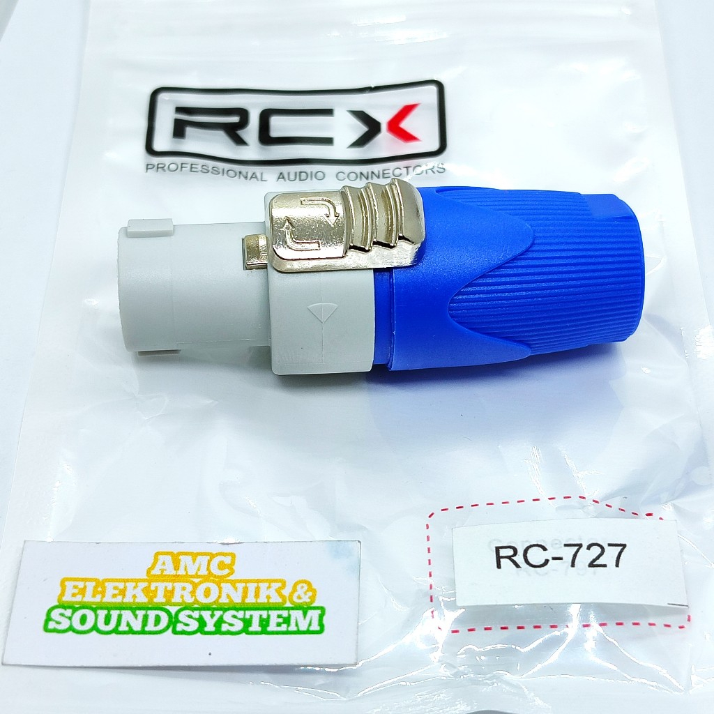 Jual Jack Speakon RCX RC 727 Waterproof Jek jak Spikon RCX ORIGINAL ...