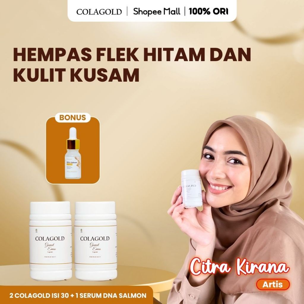 Jual Colagold Hempas Flek Hitam dan Kulit Kusam | Collagen Gamat Emas ...