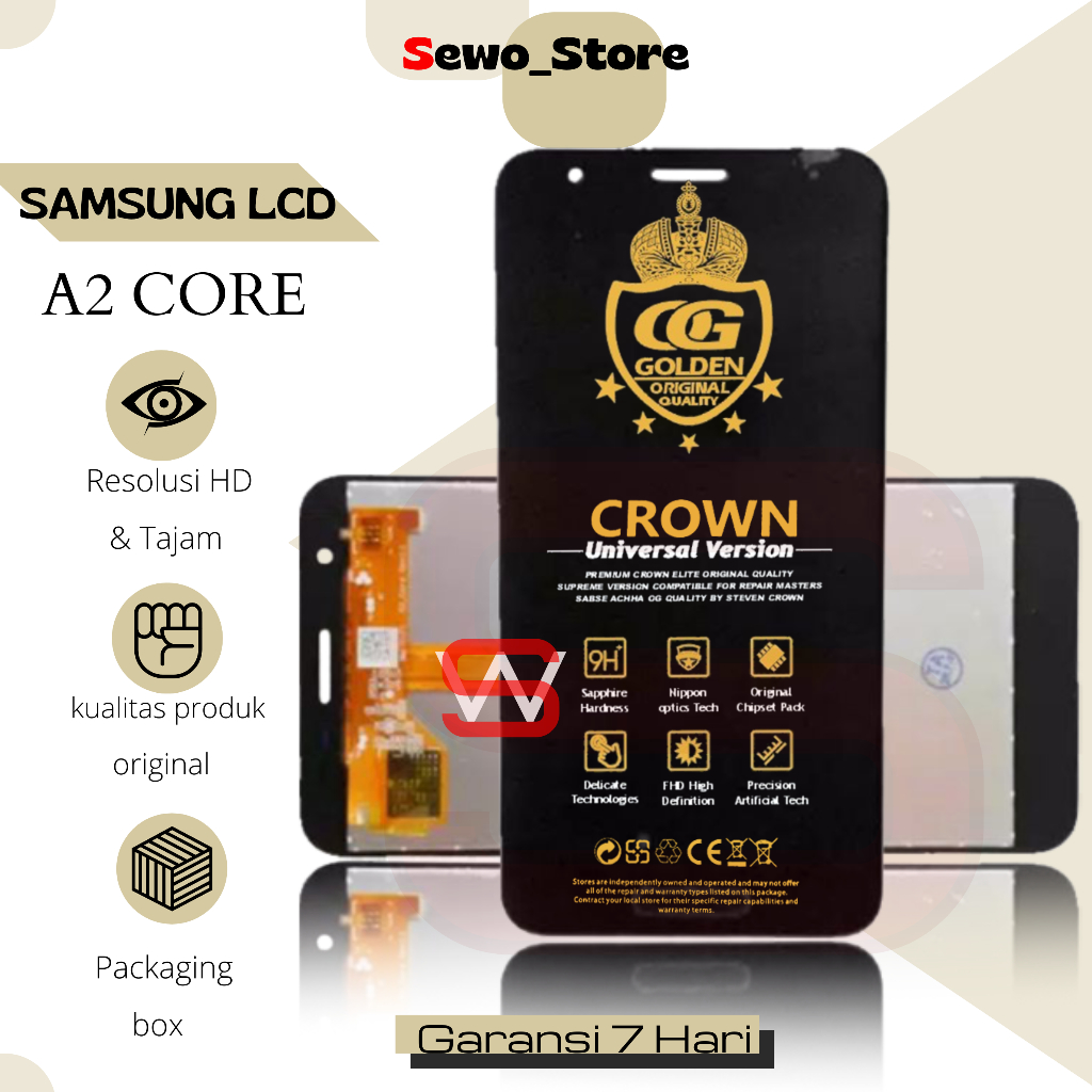 Jual LCD TOUCHSCREEN SAMSUNG GALAXY A2 CORE / A260 ORIGINAL FULLSET | Shopee Indonesia