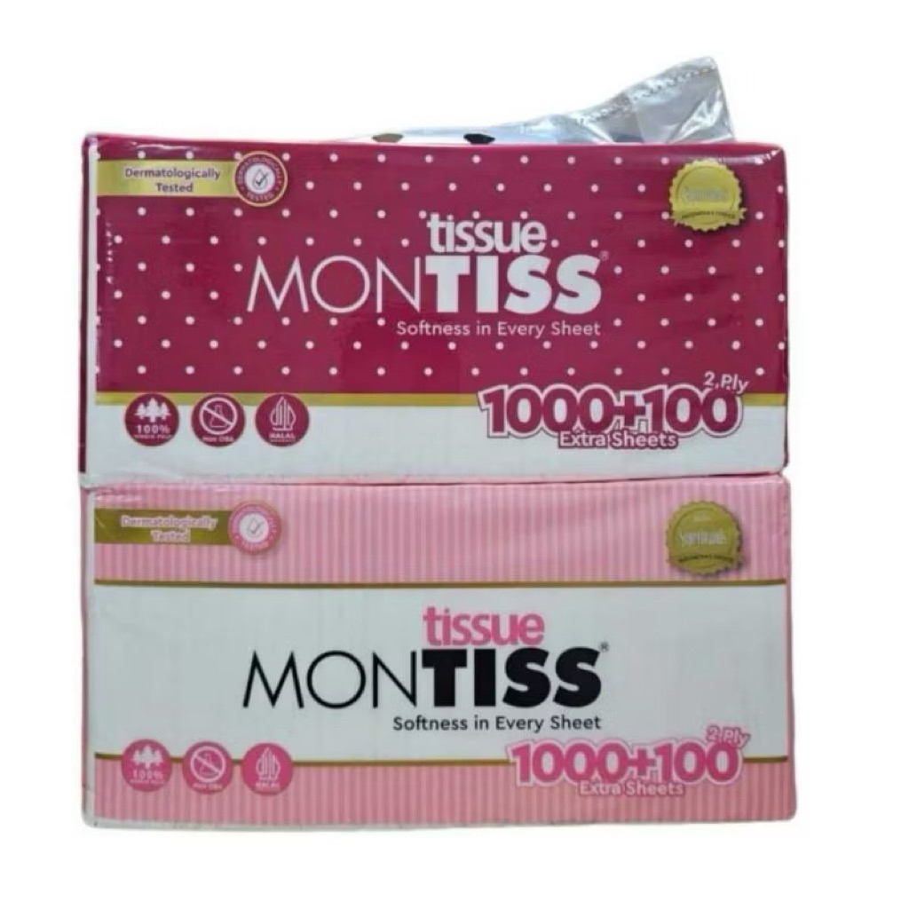 Jual Montiss Tissue 1100 Sheet | Shopee Indonesia