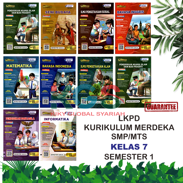 Jual LKS // LKPD KELAS 7 SEMESTER 1 (GANJIL) UNTUK SMP/MTS KURIKULUM ...