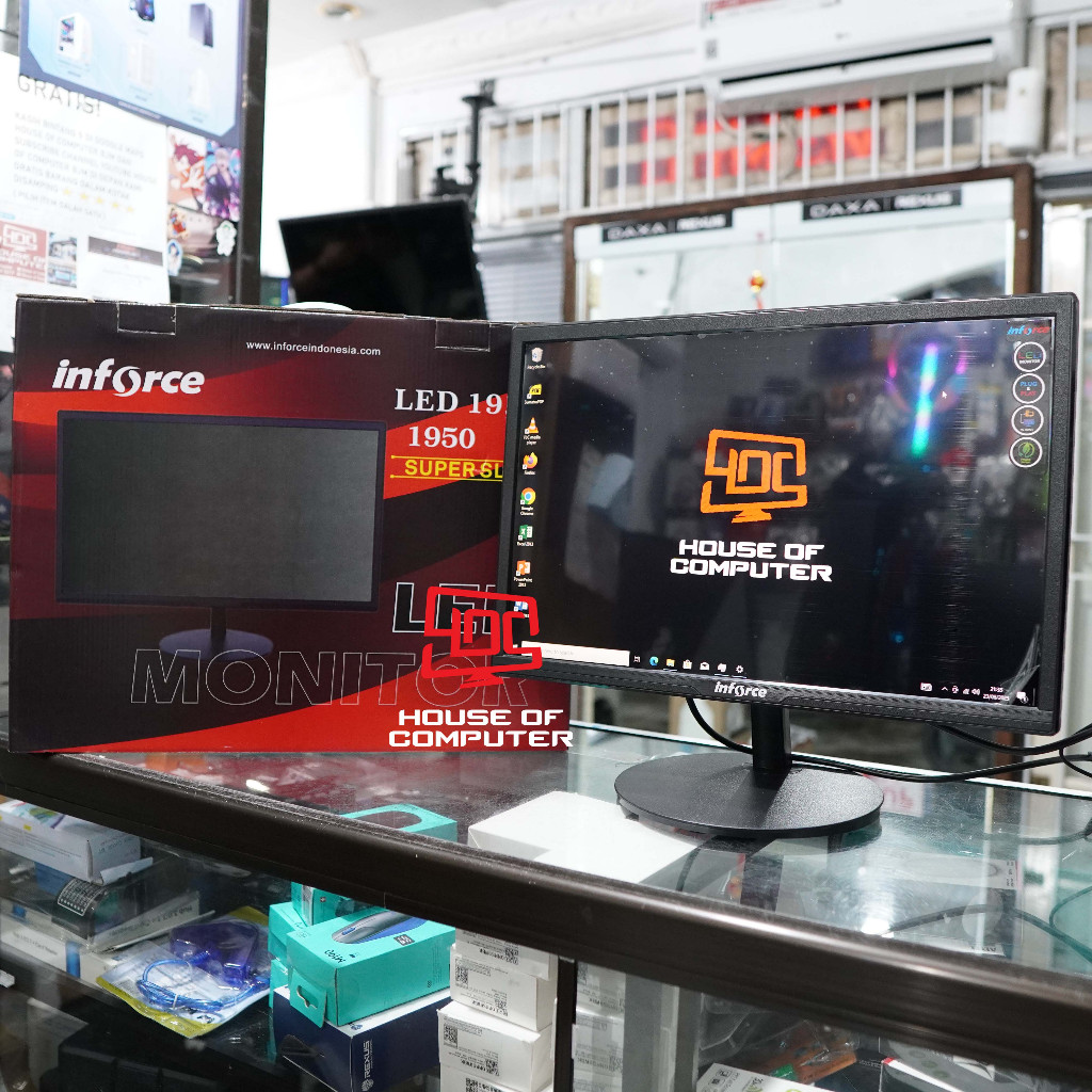 Jual MONITOR INFORCE 1950MW 19.5 INCH LED VGA + HDMI 75HZ | Shopee ...