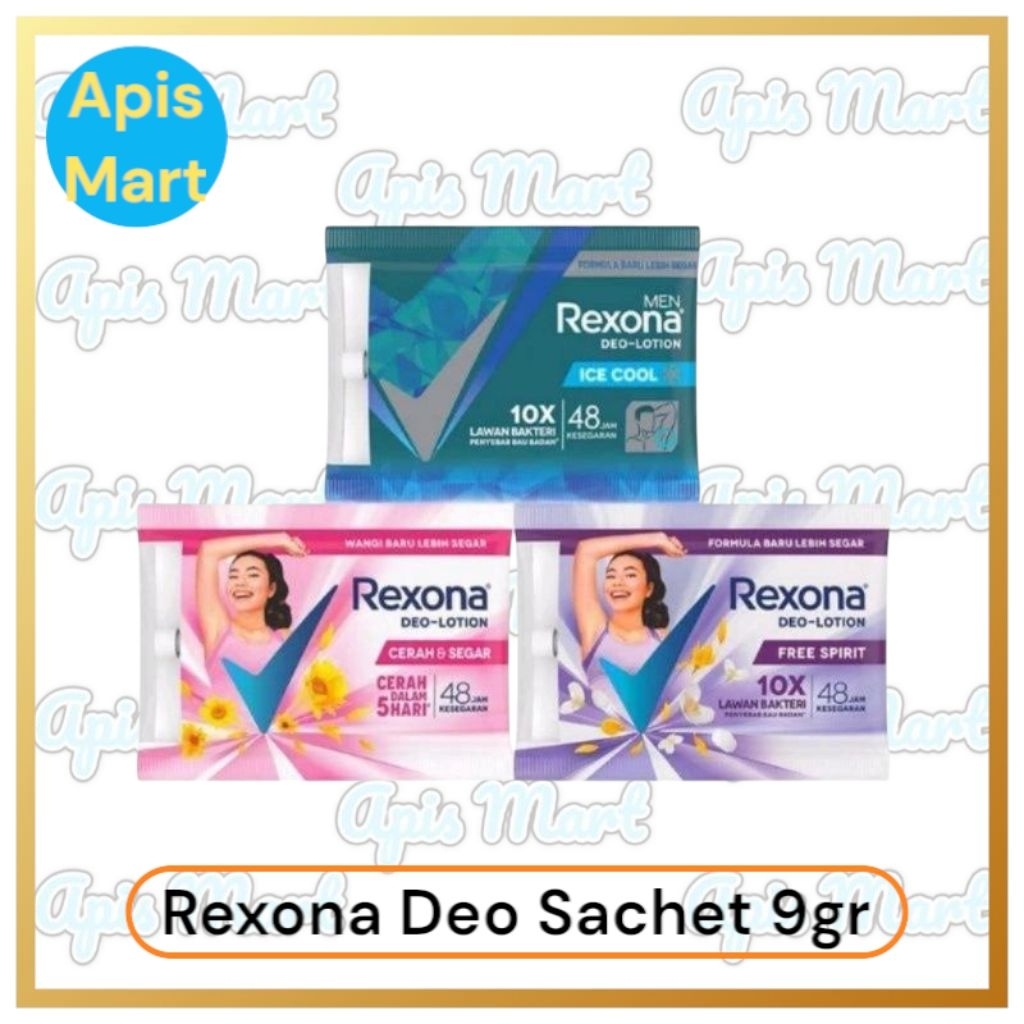 Jual REXONA SACHET 12'S ( HARGA PER RENCENG !!! ) | Shopee Indonesia