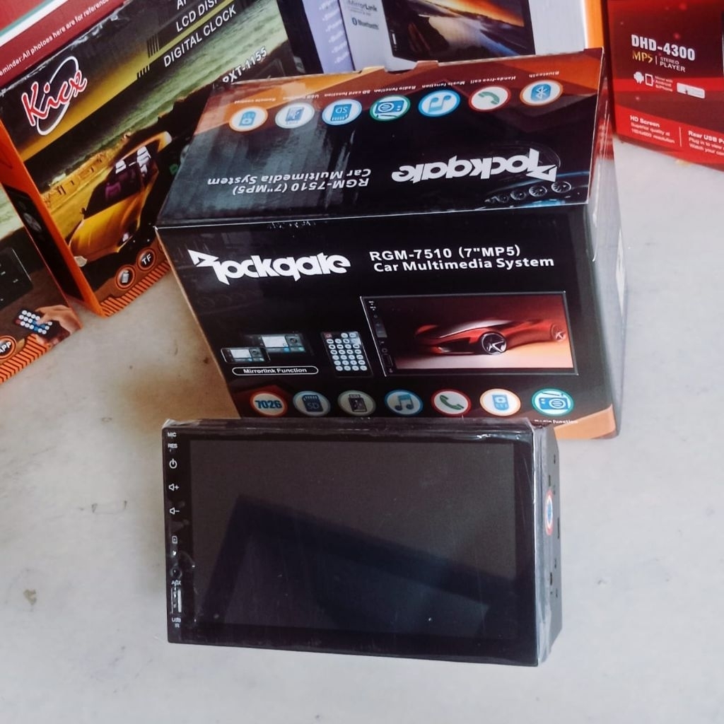 Jual Tape Mobil Head Unit Double Din 7" Deckless USB Video Mp5 ...