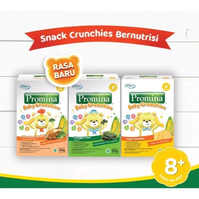 Jual Baby Crunchies PROMINA Snack 20 gr 8M+ | Shopee Indonesia