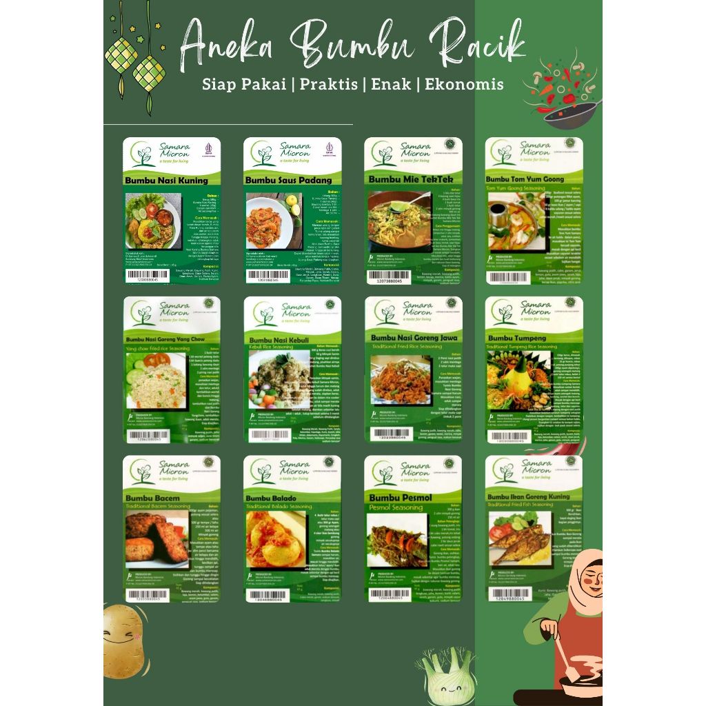 Jual Bumbu Racik Samara Micron - Aneka Bumbu Instan Samara Micron ...