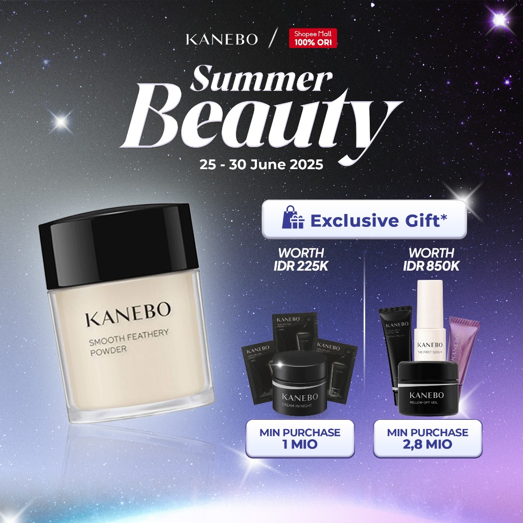 Jual KANEBO Smooth Feathery Powder - 18gr | Shopee Indonesia