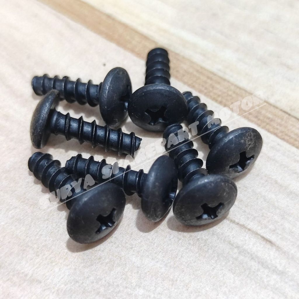 Jual 50 - 100 Pcs Baut Body Yamaha HITAM 5 x 16 /Baut Matic Yamaha ...