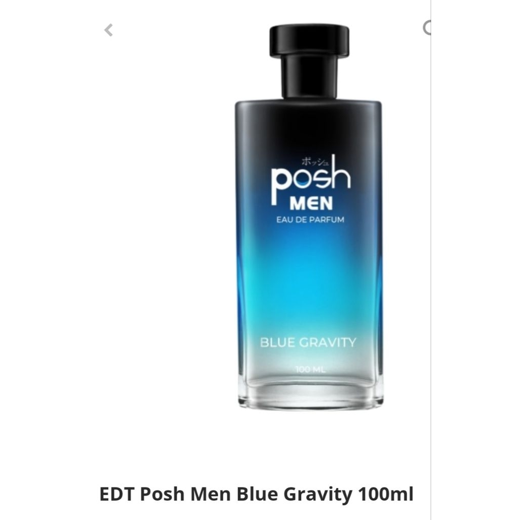 Jual POSH Men Eau De Toilette Botol (100ml) | Shopee Indonesia