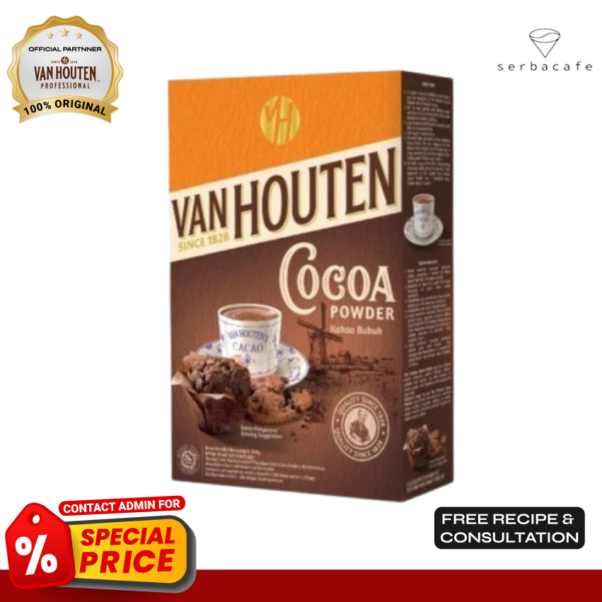 Jual Van Houten Cocoa Powder Original (165 gr) | Shopee Indonesia