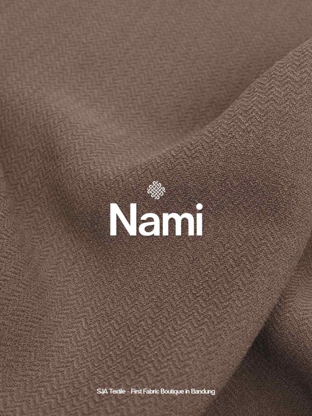 Jual Nami by SJA Textile Kain Polyester Crepe Bahan Kain Ecer Rollan ...