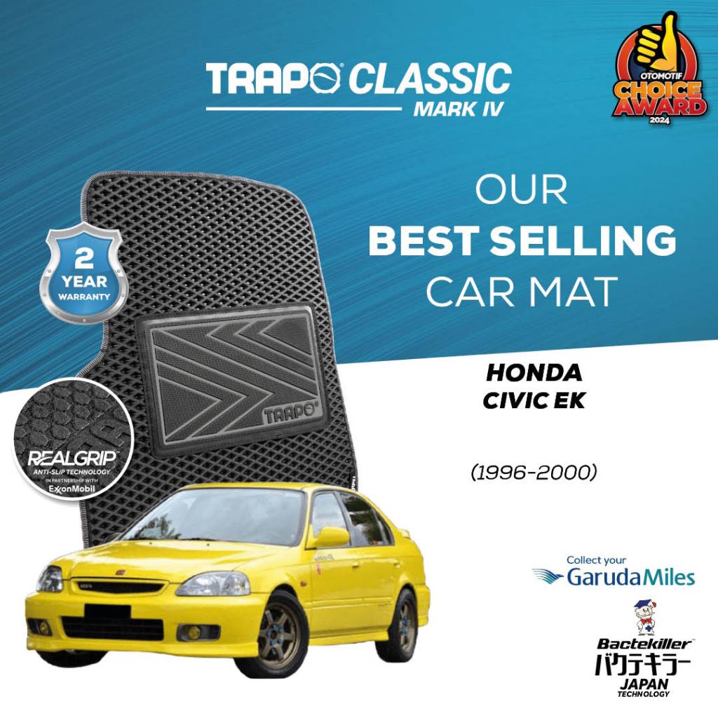 Jual Karpet Mobil Trapo Classic Mark IV Honda Civic EK (1996- 2000 ...