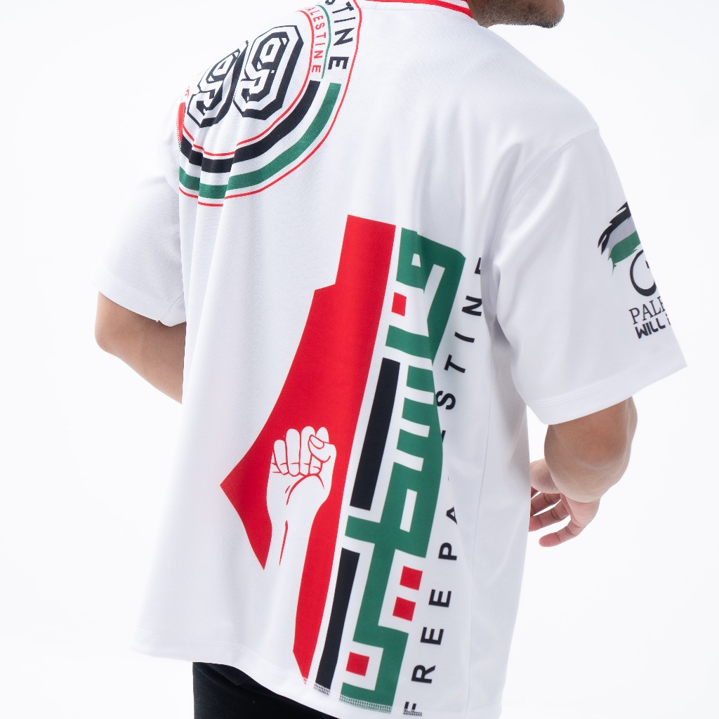 Jual Kaos Palestine Jersey Milano Premium Baju Dakwah Palestina Gaza ...
