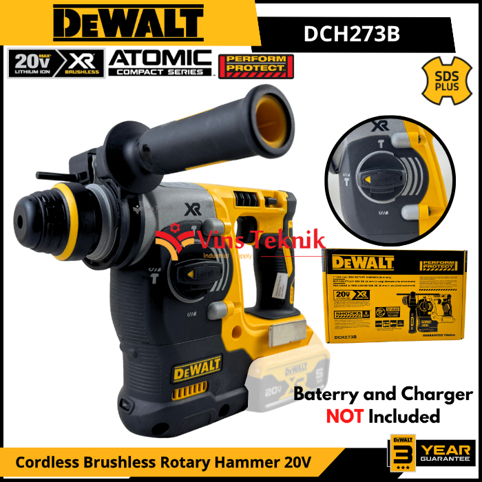 Jual DEWALT DCH273B Mesin Bor Tembok Beton Baterai Cordless Brushless ...