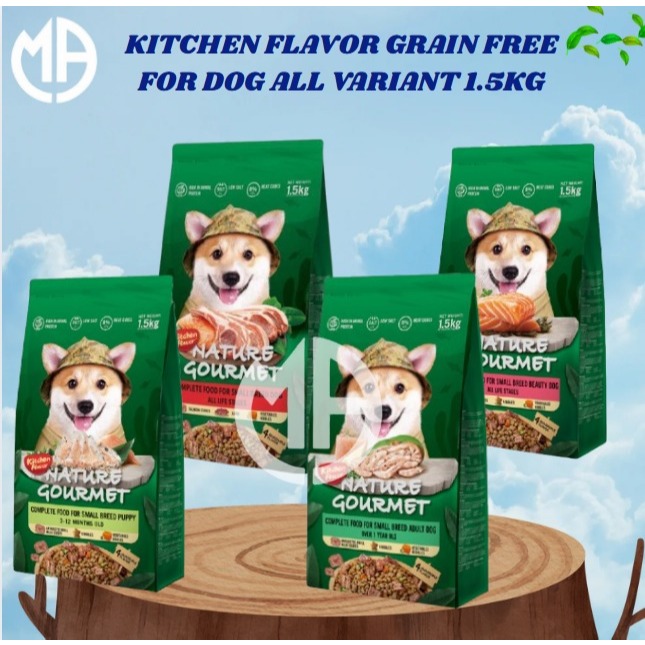 Jual [KF DOG] KITCHEN FLAVOR DOG FOOD Nature Gourmet 1,5kg - Dog Food ...