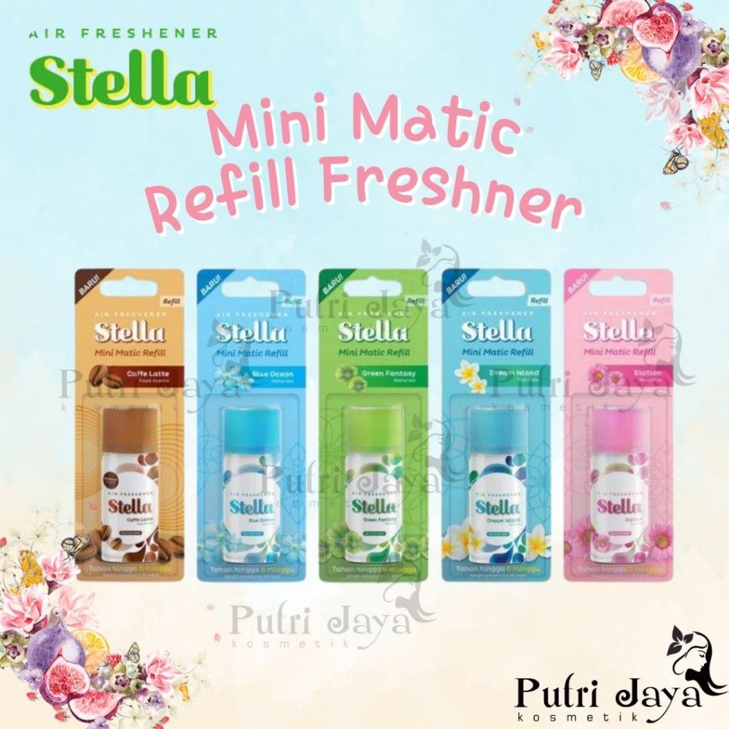 Jual STELLA Mini Matic Refill 40 ml | Pengharum Ruangan GODREJ | Shopee Indonesia
