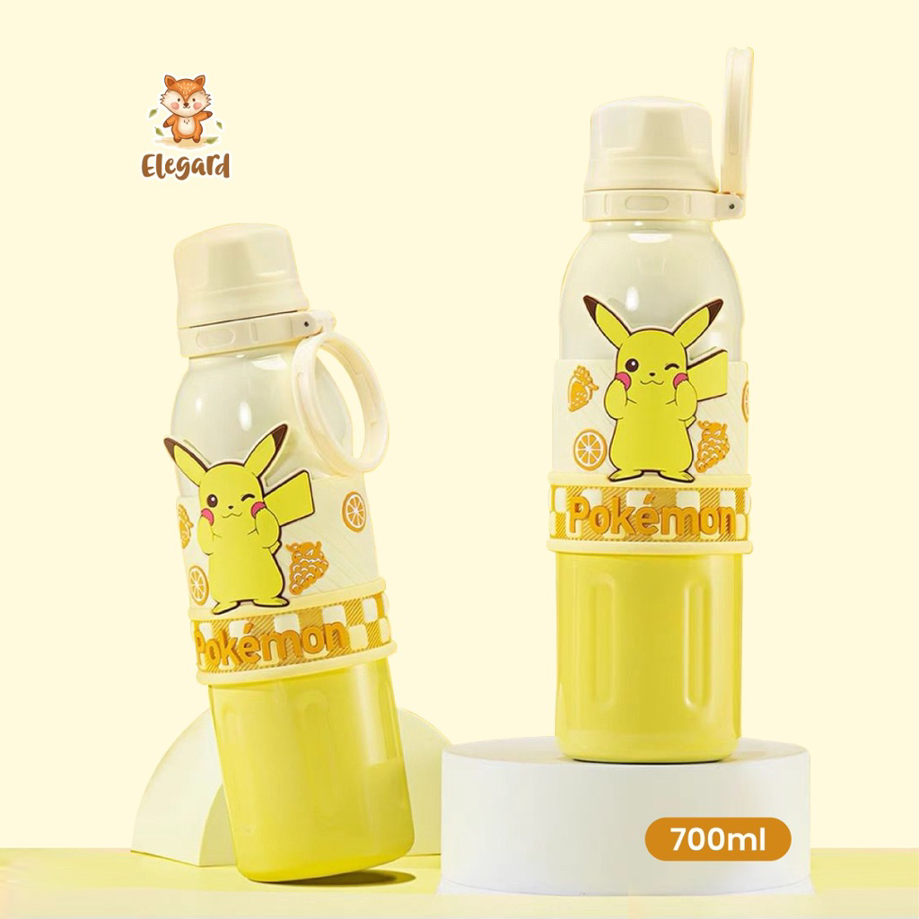 Jual BOTOL MINUM POKEMON ANAK 2in1 / botol minum anak pikachu pokemon ...