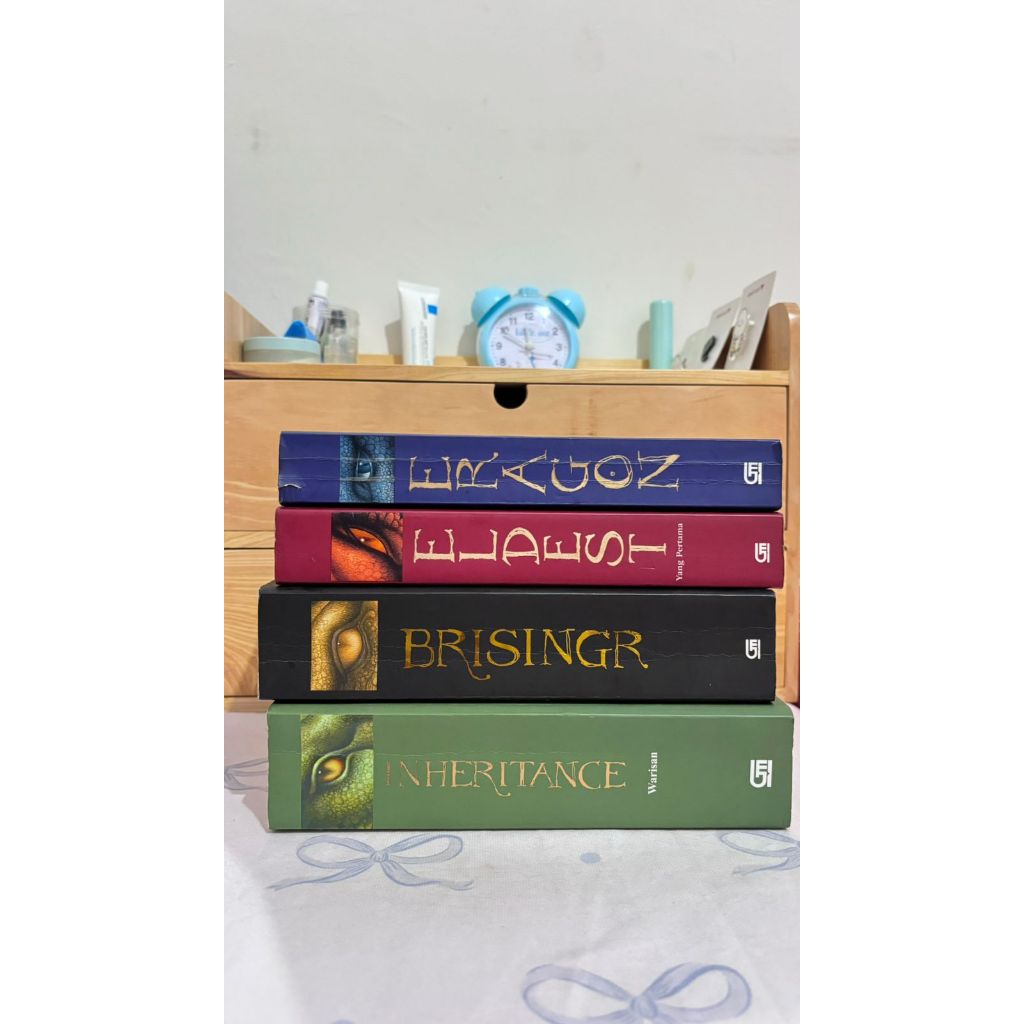 Jual Novel The Inheritance Cycle Series By Christian Paolini Eragon ...