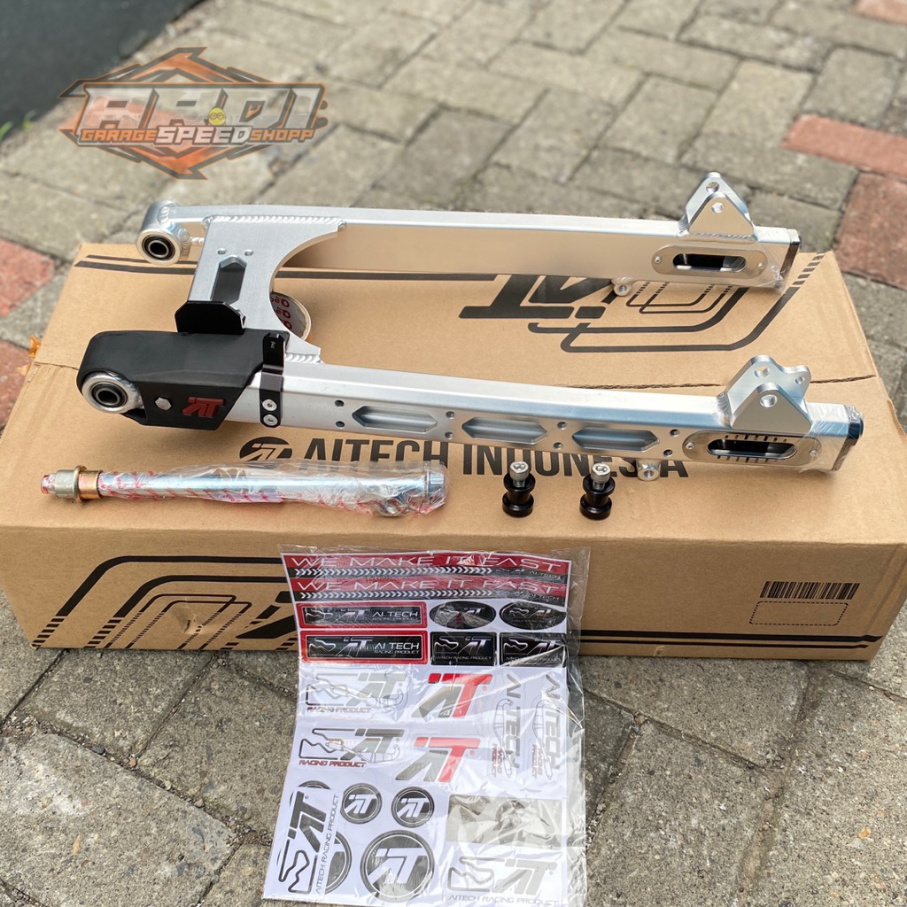 Jual SWING ARM RX KING AITECH ALUMUNIUM MODEL COAK WARNA SILVER ...