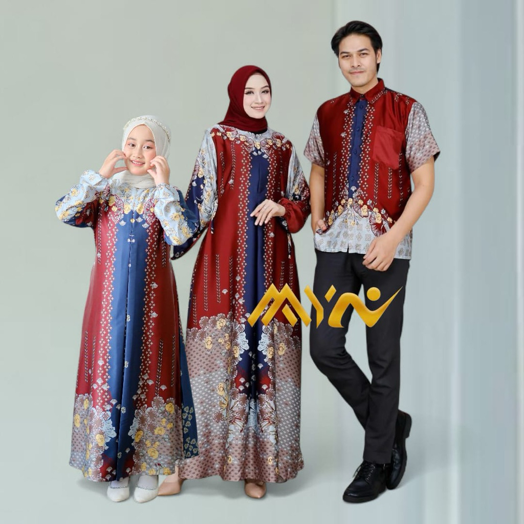 Jual baju Fashion Muslim dress anak armani silk wanita terbaru motif ...